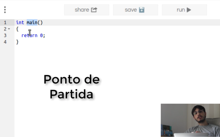 Programação em C: Seu primeiro programa em 7min e 40s - Tiago Salem